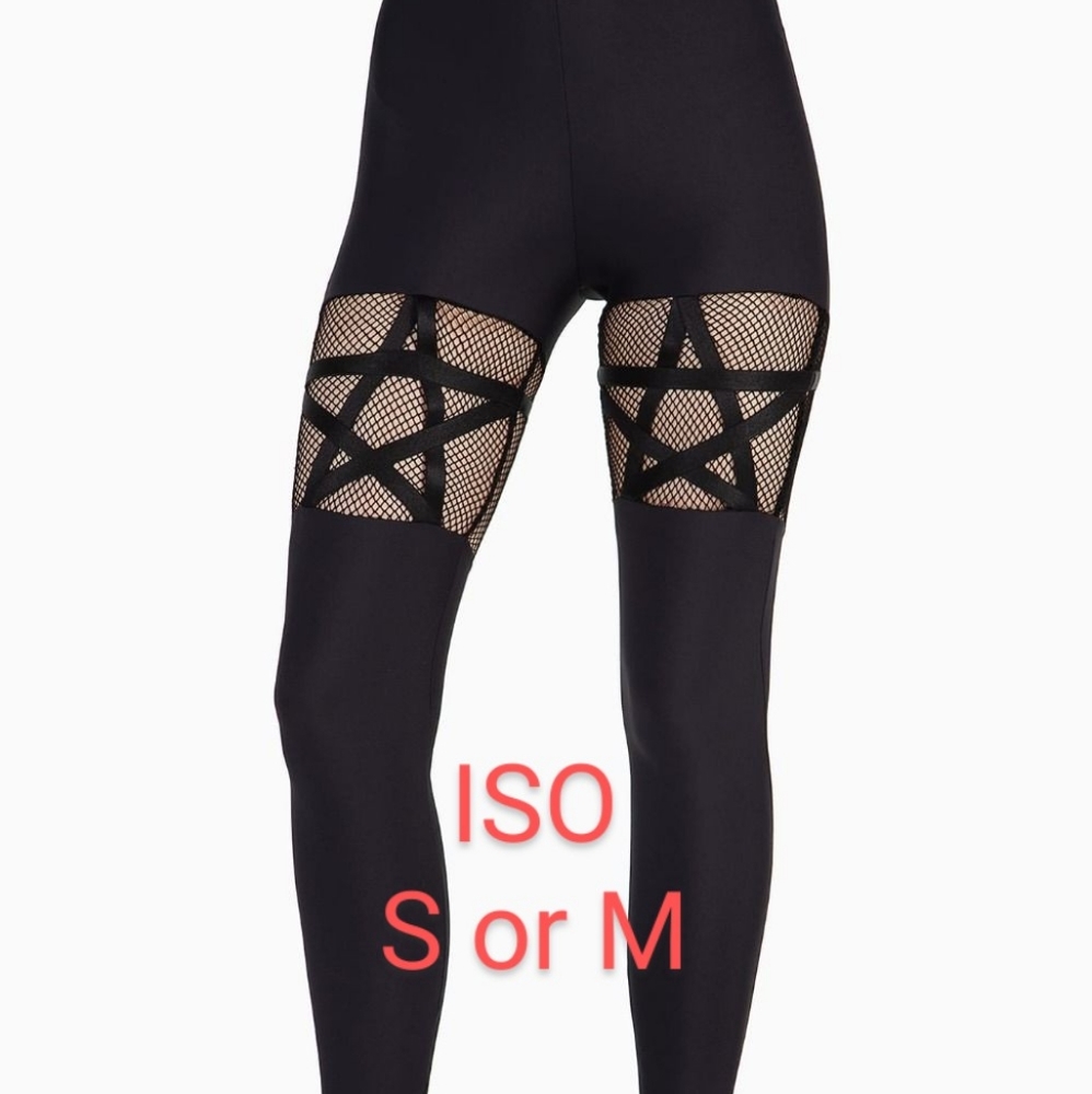 **Iso** Blackmilk Occultist Net Leggings - Gem